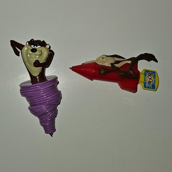 Warner Bros. | Toys | 2 Vtg Looney Tunes Ink Pen Lot Taz Tasmanian ...